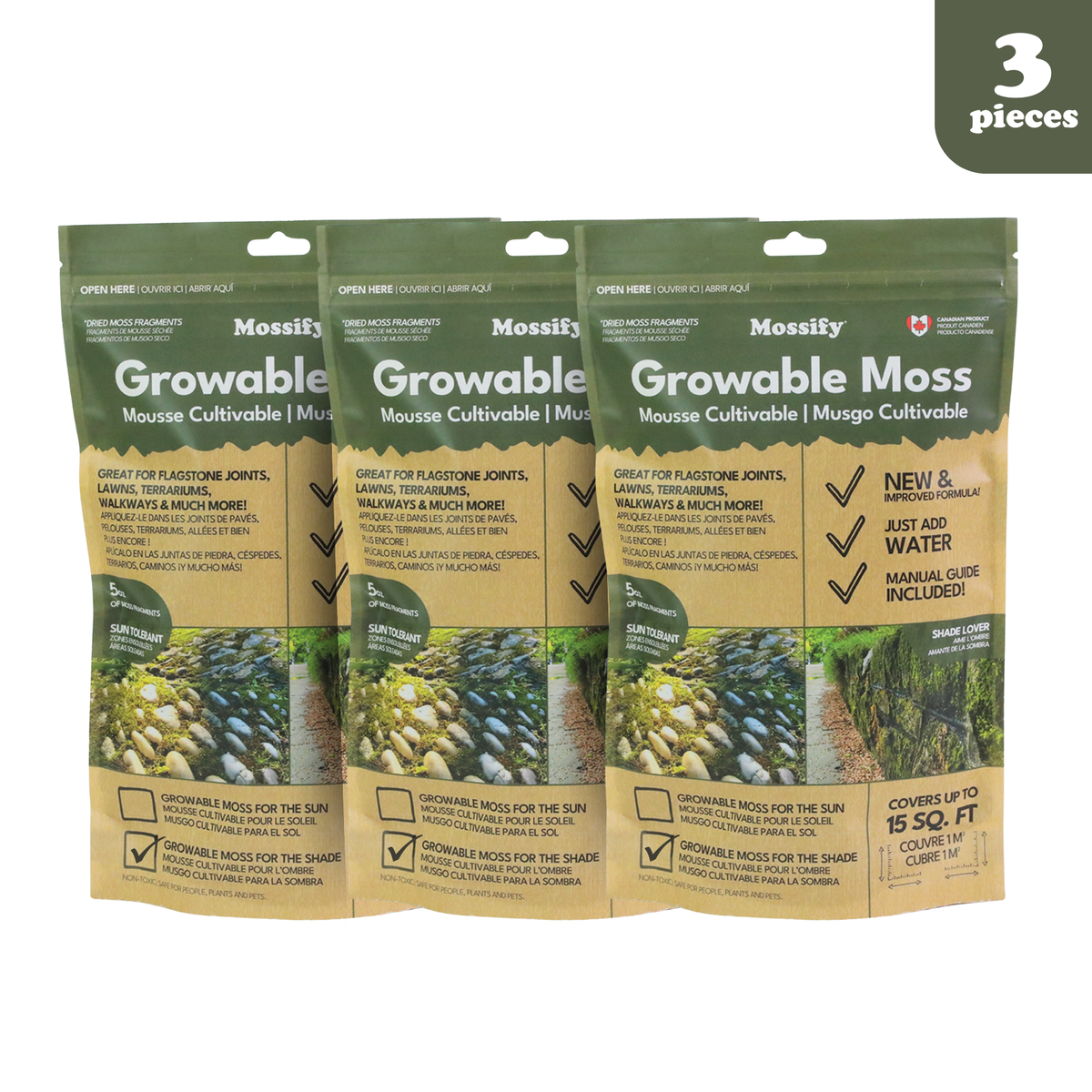 Growable Moss for the Shade - Value Pack — Mossify